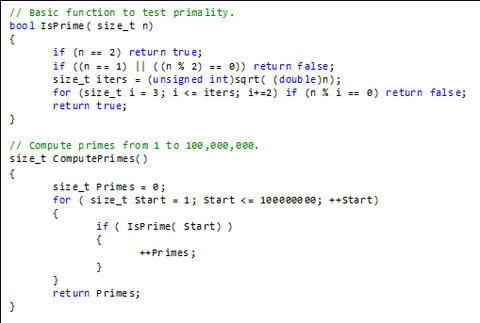 Finding Prime Numbers